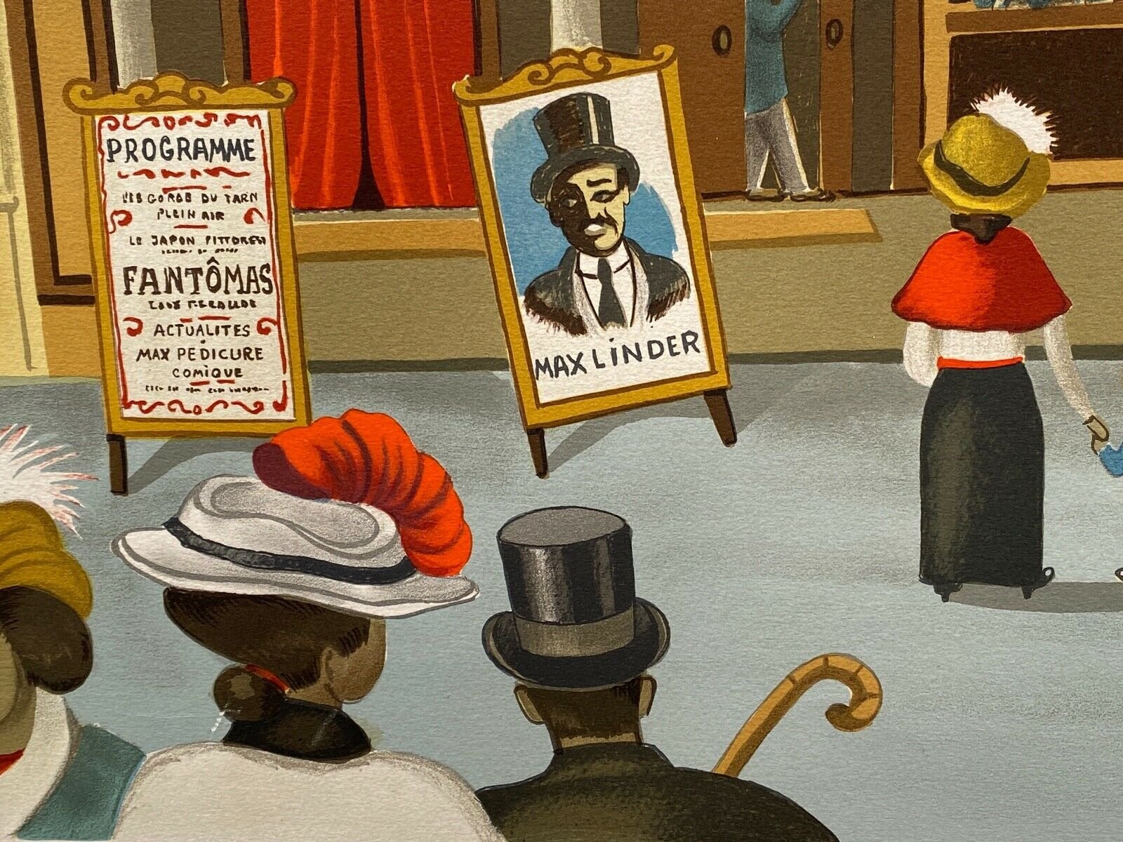 André Duranton, Modern Cinématograph Palace, 1950s, Lithograph for sale ...