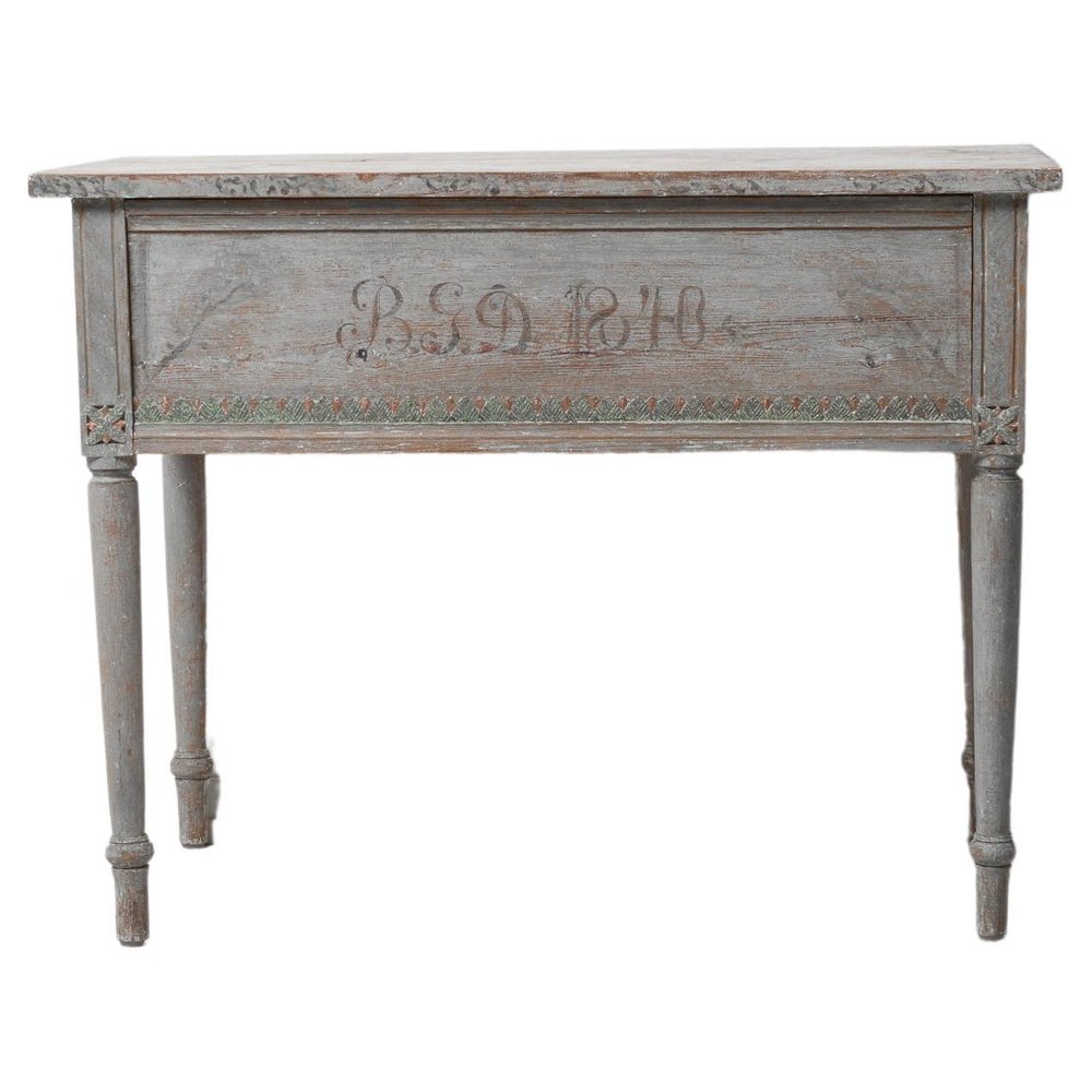 Northern Swedish Wall or Side Table, 1840s for sale at Pamono