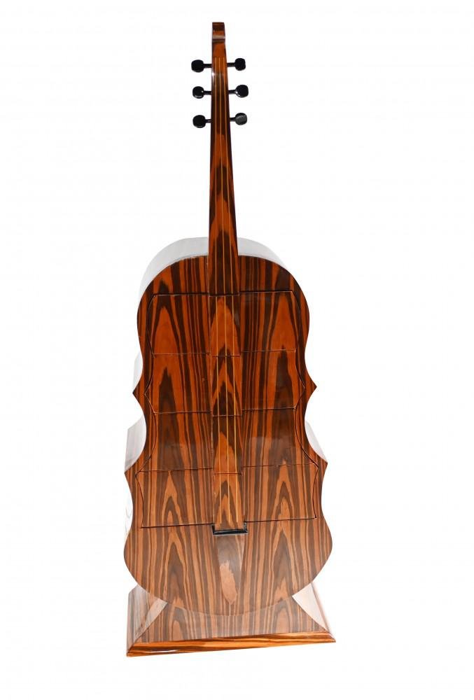 Art Deco Double Bass Cabinet in Rosewood, 1920s for sale at Pamono