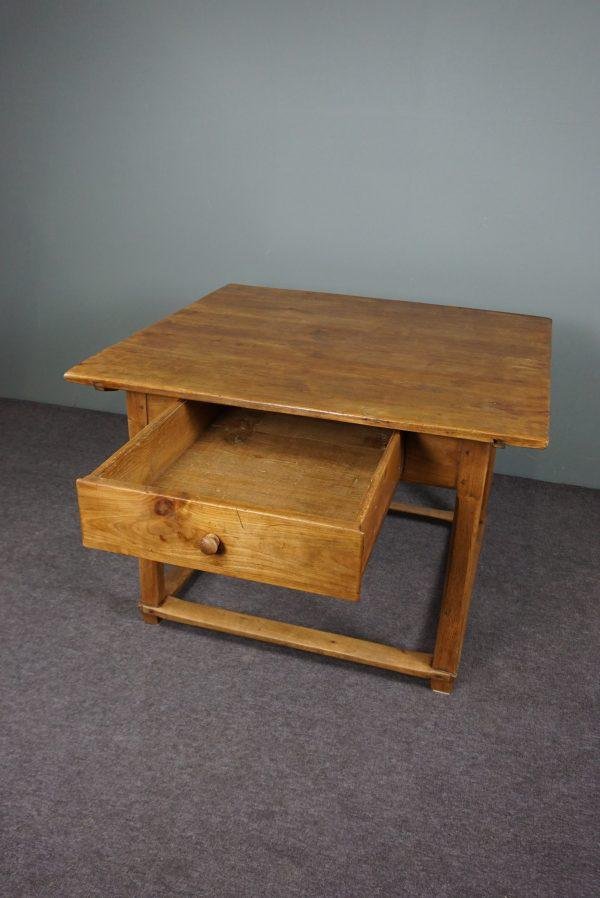 Antique Wood Pine Wood Dining Table, 1800s for sale at Pamono