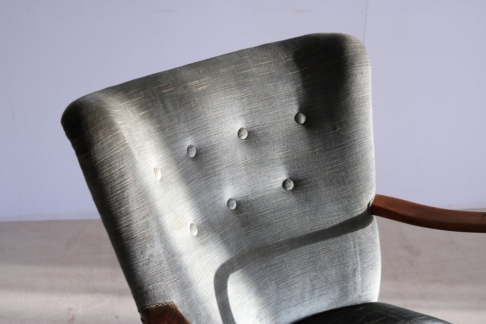 Vintage Easy Chair, Denmark, 1950s for sale at Pamono