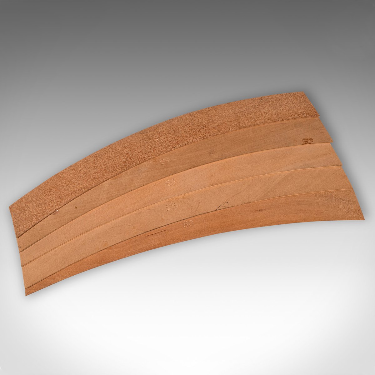 Antique English Draughtsmans Railway Curves, 1910s, Set of 31 for sale ...