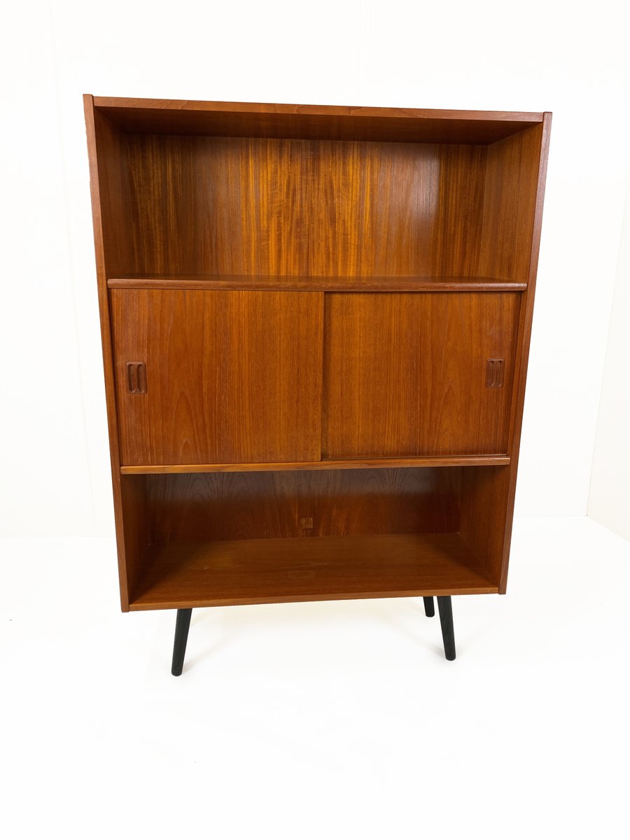 Danish Bookcase in Teak for sale at Pamono