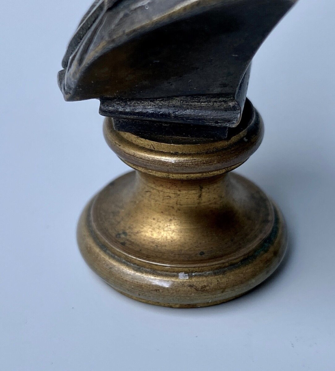 Napoleon III Bronze Stamp Christ Bust for sale at Pamono