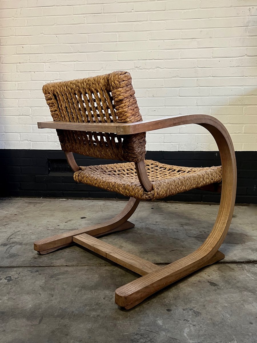 Dutch Rope Chair by Bas Van Pelt, 1930s for sale at Pamono