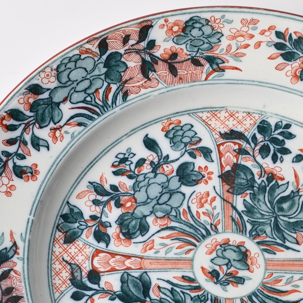 Antique English Ceramic Plates from Wedgwood, Set of 2 for sale at Pamono