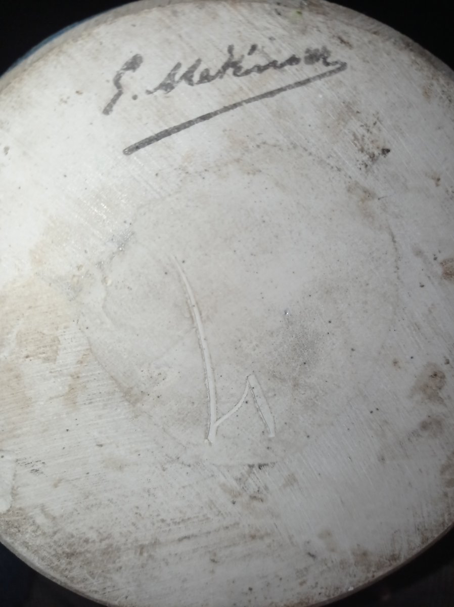 Large Art Nouveau Ceramic Vase by Gilbert Méténier, 1920s for sale at ...