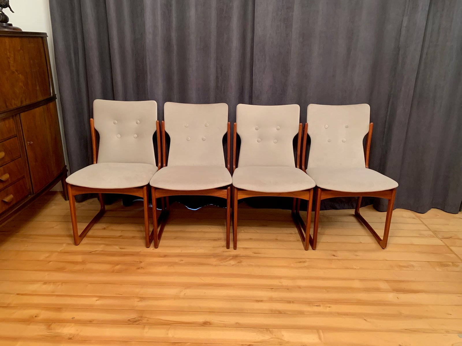 Chairs from Stolefabrik Vamdrup, Denmark, 1960s, Set of 4 for sale at ...
