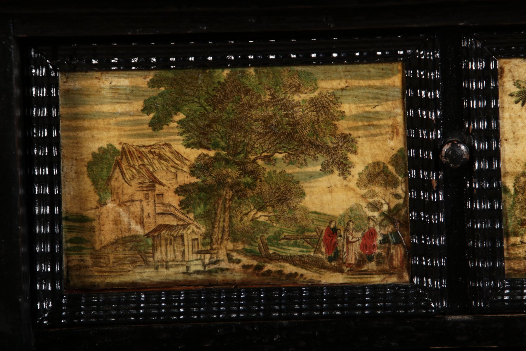 Antique Late Renaissance Early Baroque Cabinet, 1700s for sale at Pamono