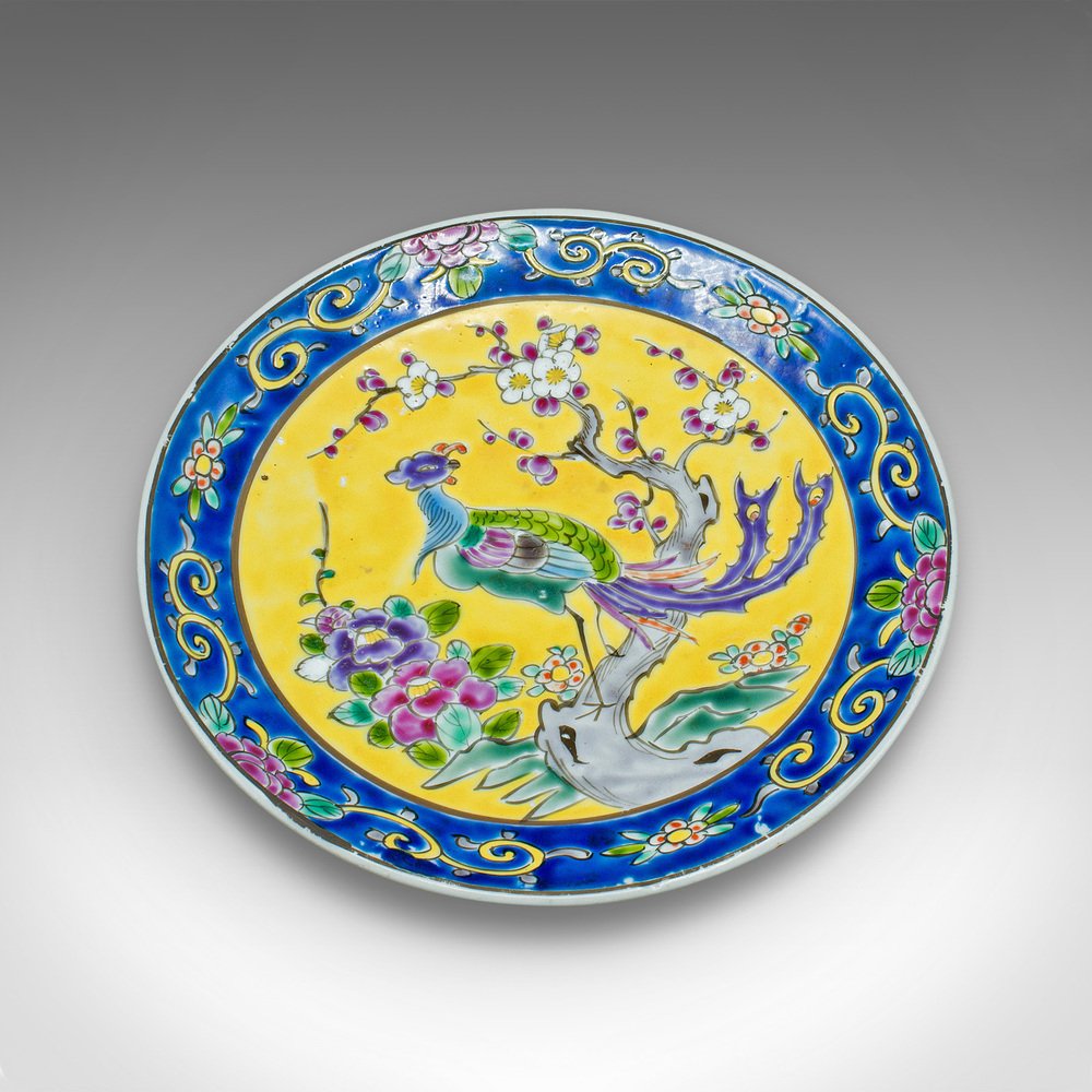 Antique Chinese Decorative Plate, 1890s for sale at Pamono