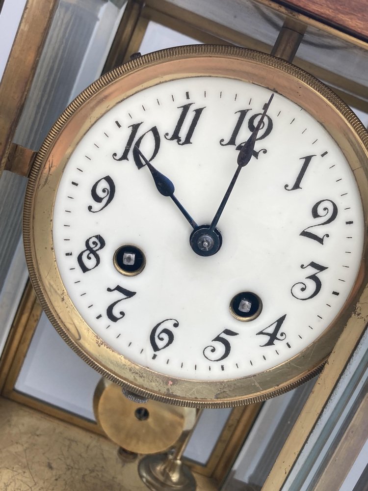 Antique Portal Clock from Lenzkirch AGU, 1890s for sale at Pamono