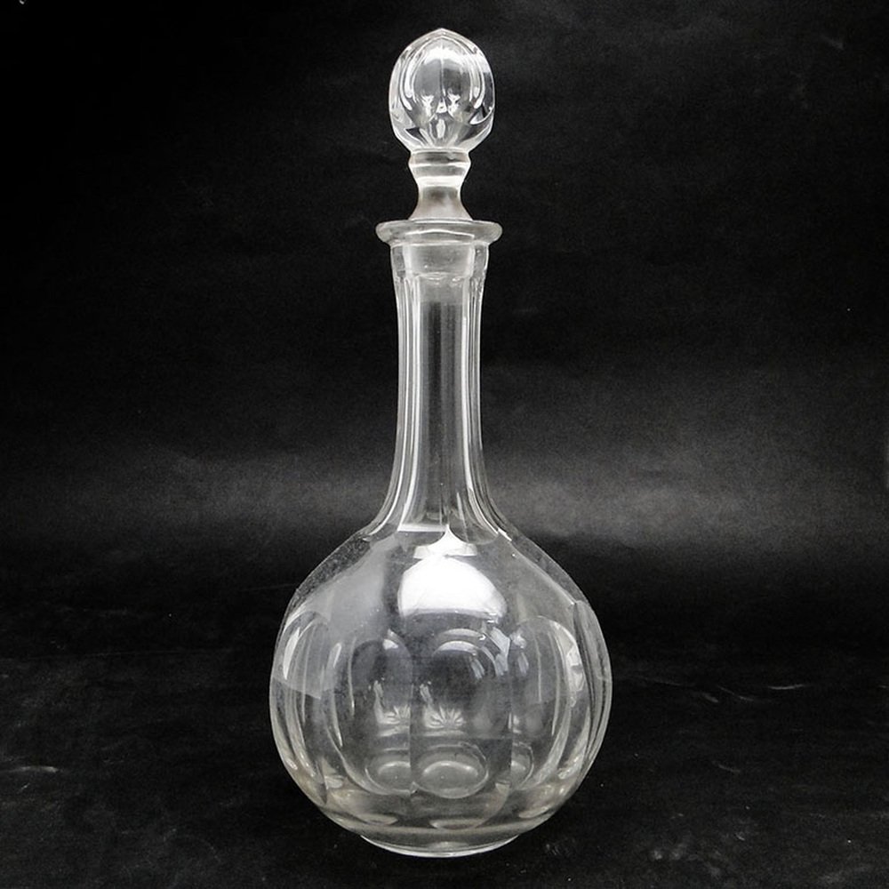 Art Deco Crystal Carafe, Germany, 1930s for sale at Pamono