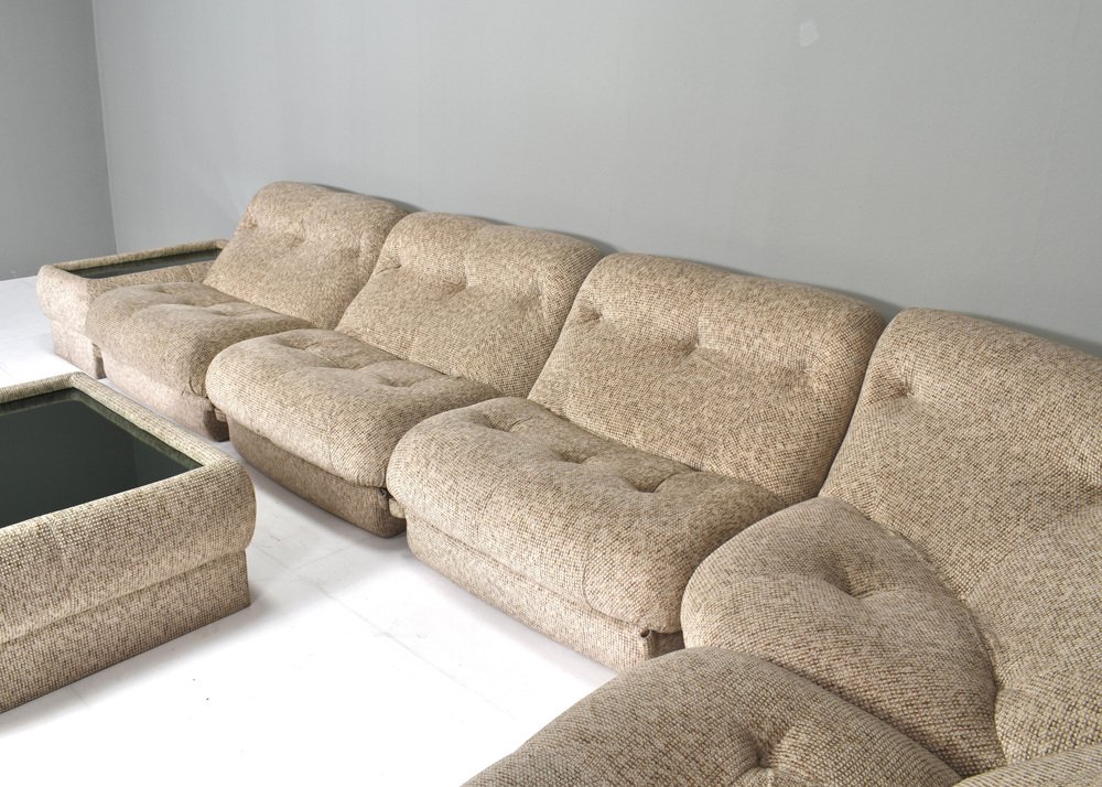 Italienisches Nuvolone Sofa von Rino Maturi für Mimi Padova, 1970, 8er Set bei Pamono kaufen