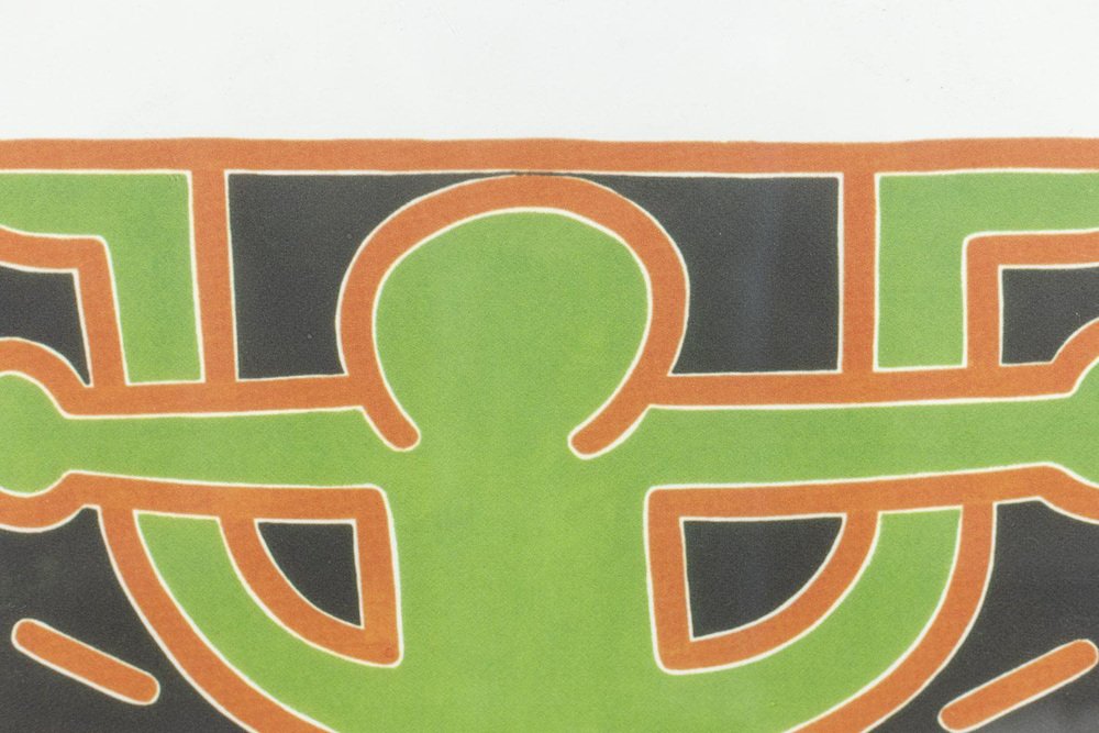 Keith Haring, Figurative Composition, Lithograph, 1990s for sale at Pamono