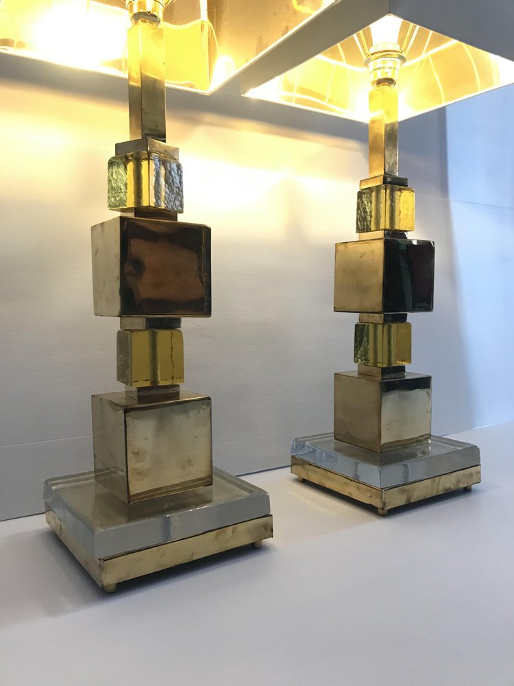 Vintage Table Lamps, 1970s for sale at Pamono