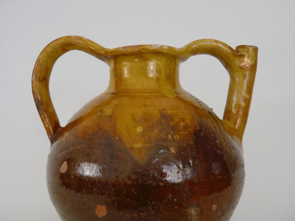 19th Century French Terracotta Water Jug for sale at Pamono