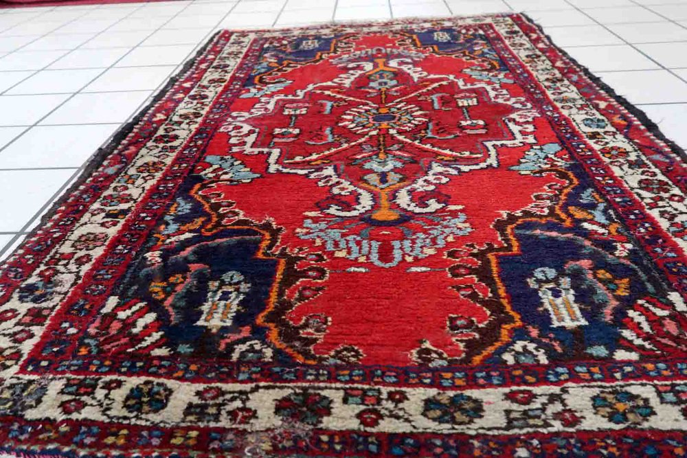 Vintage Middle Eastern Hamadan Rug, 1970s for sale at Pamono
