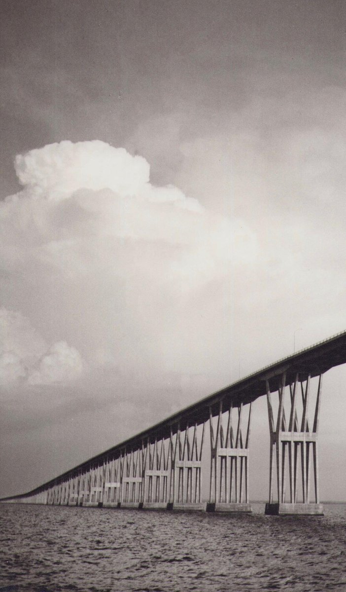 Hanna Seidel, Venezuelan Bridge, Maracaibo, Black and White Photograph ...