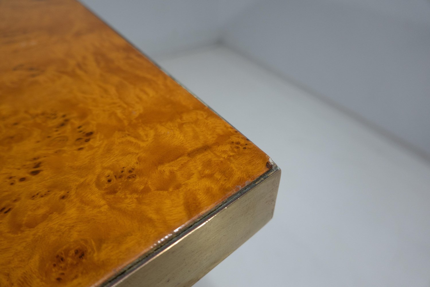 Ash Burl Dining Table, 1970s for sale at Pamono