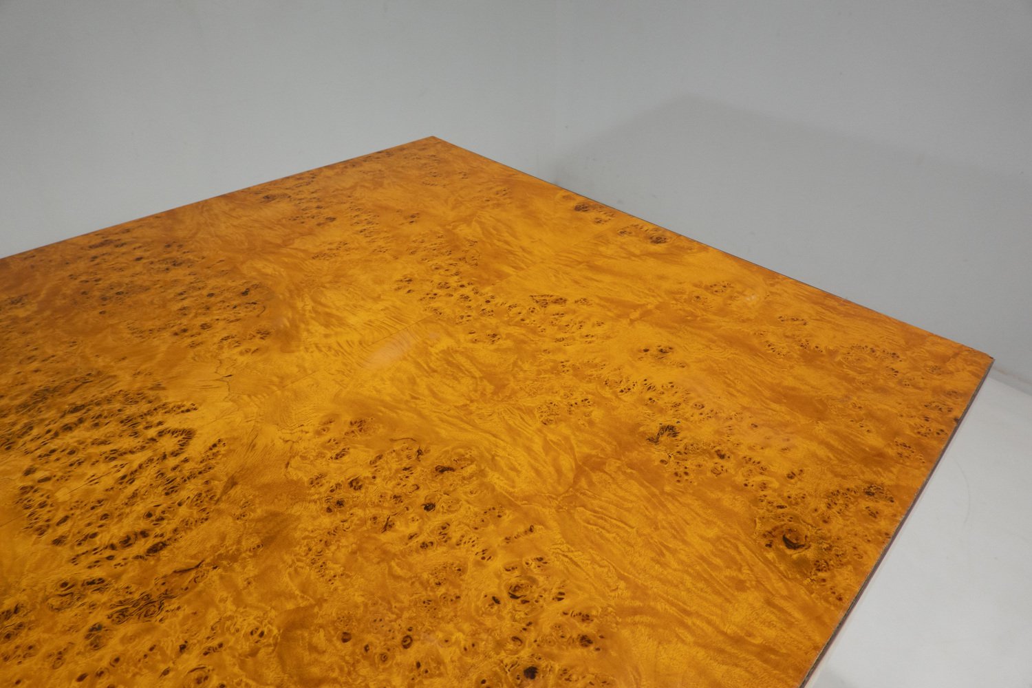 Ash Burl Dining Table, 1970s for sale at Pamono