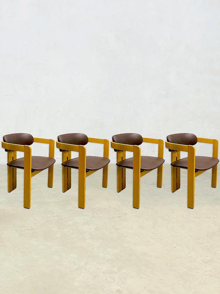 Vintage Pigreco Dining Chair by Tobia Scarpa from Gavina, 1970s for ...
