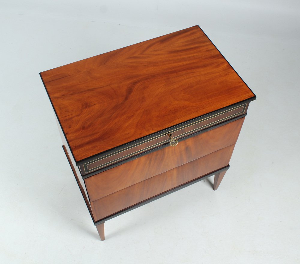 Ancient Chest of Drawers with a Trick Lock, 1810s for sale at Pamono