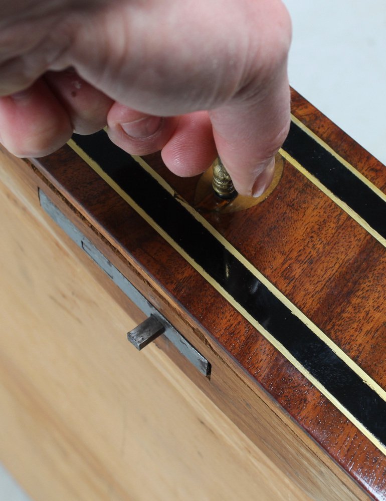 Ancient Chest of Drawers with a Trick Lock, 1810s for sale at Pamono