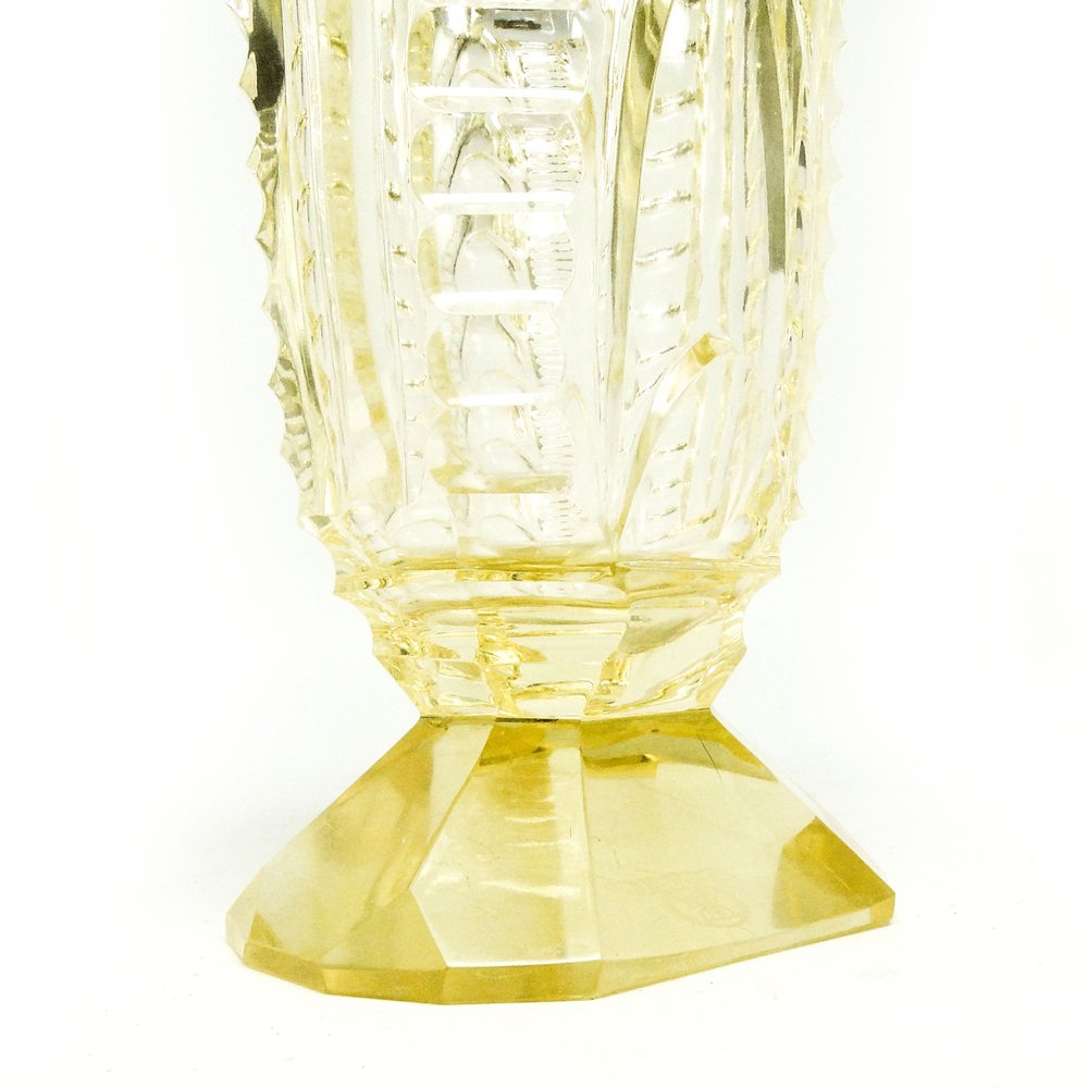 Art Deco Alexandrite Vase from Moser, Czechoslovakia, 1930s for sale at ...