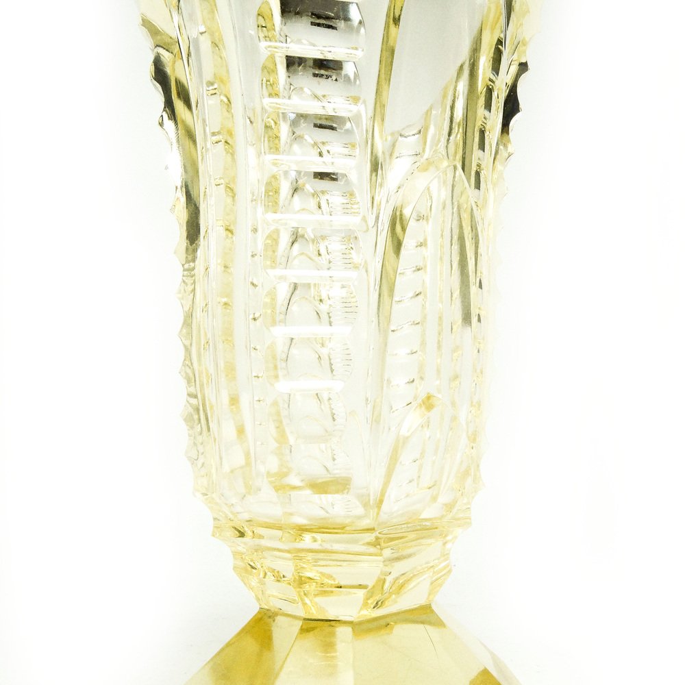 Art Deco Alexandrite Vase from Moser, Czechoslovakia, 1930s for sale at ...