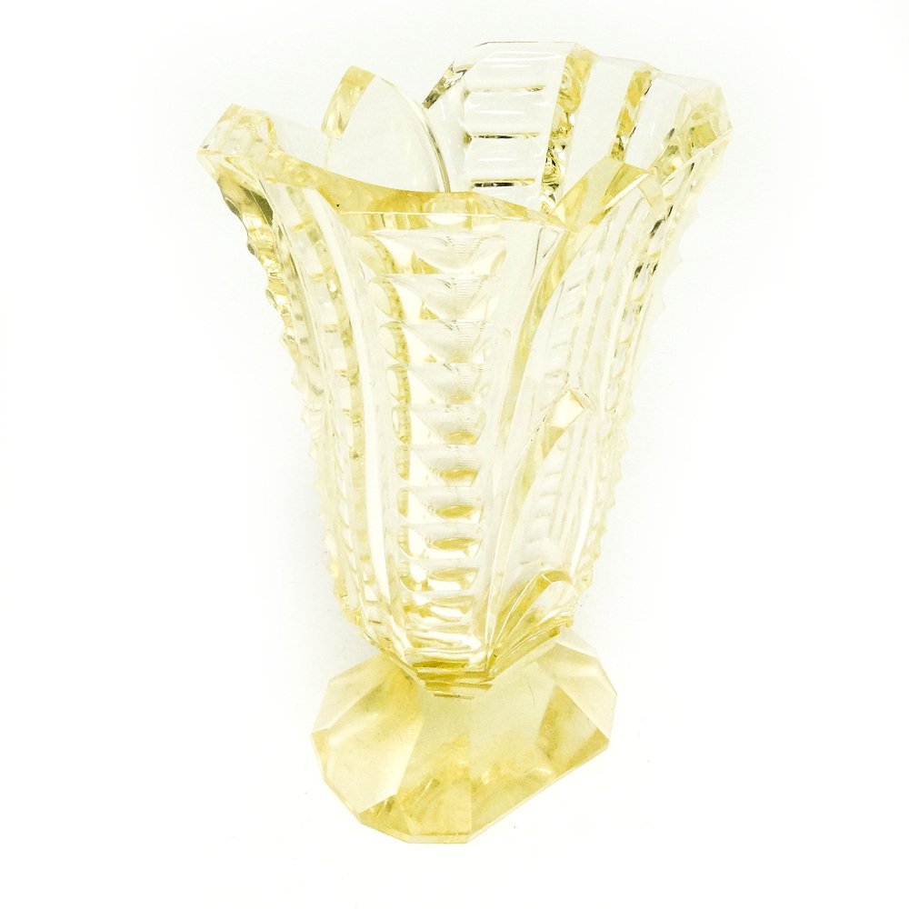 Art Deco Alexandrite Vase from Moser, Czechoslovakia, 1930s for sale at ...