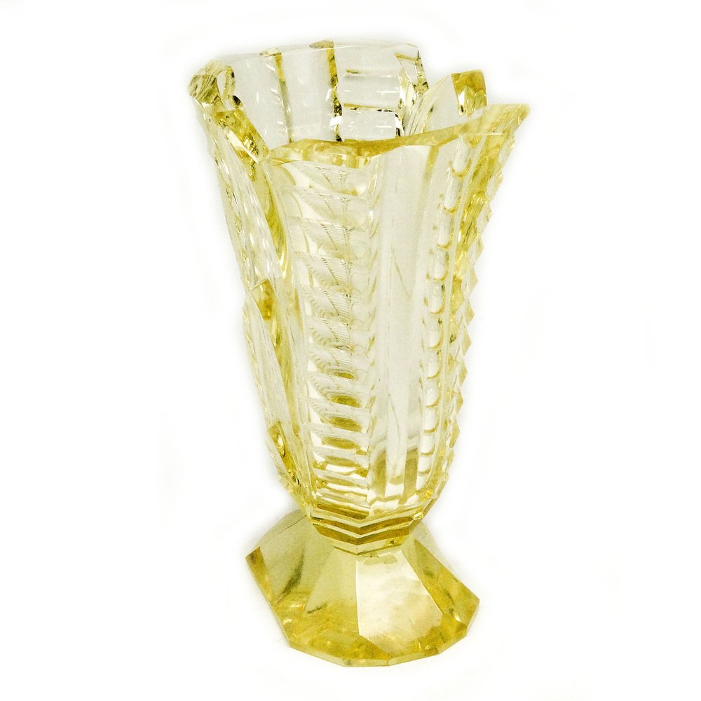 Art Deco Alexandrite Vase from Moser, Czechoslovakia, 1930s for sale at ...