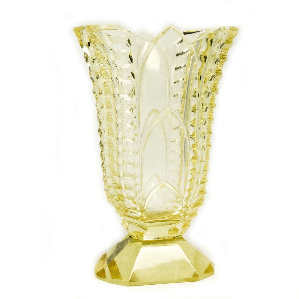 Art Deco Alexandrite Vase from Moser, Czechoslovakia, 1930s for sale at ...