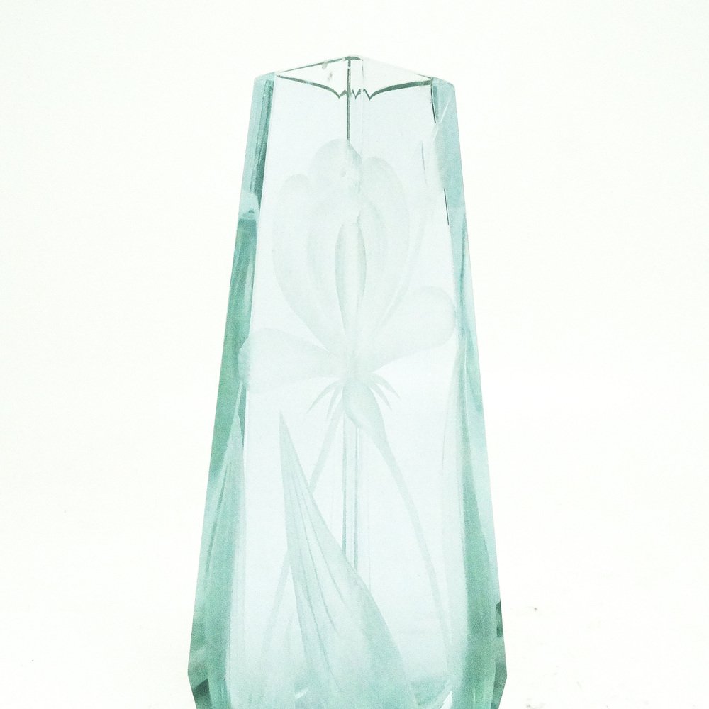 Art Nouveau Vase from Moser, Czechoslovakia, 1890s for sale at Pamono