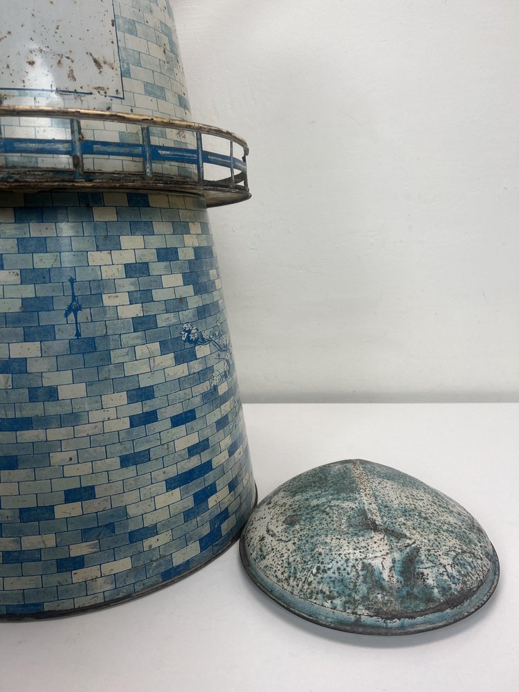 Antique Dutch Windmill Candy Box, Holland, 1920s for sale at Pamono