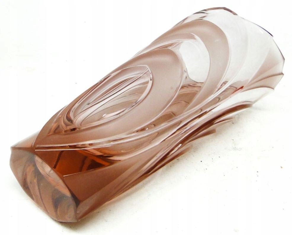 Art Deco Vase from Moser, Czechoslovakia, 1930s for sale at Pamono