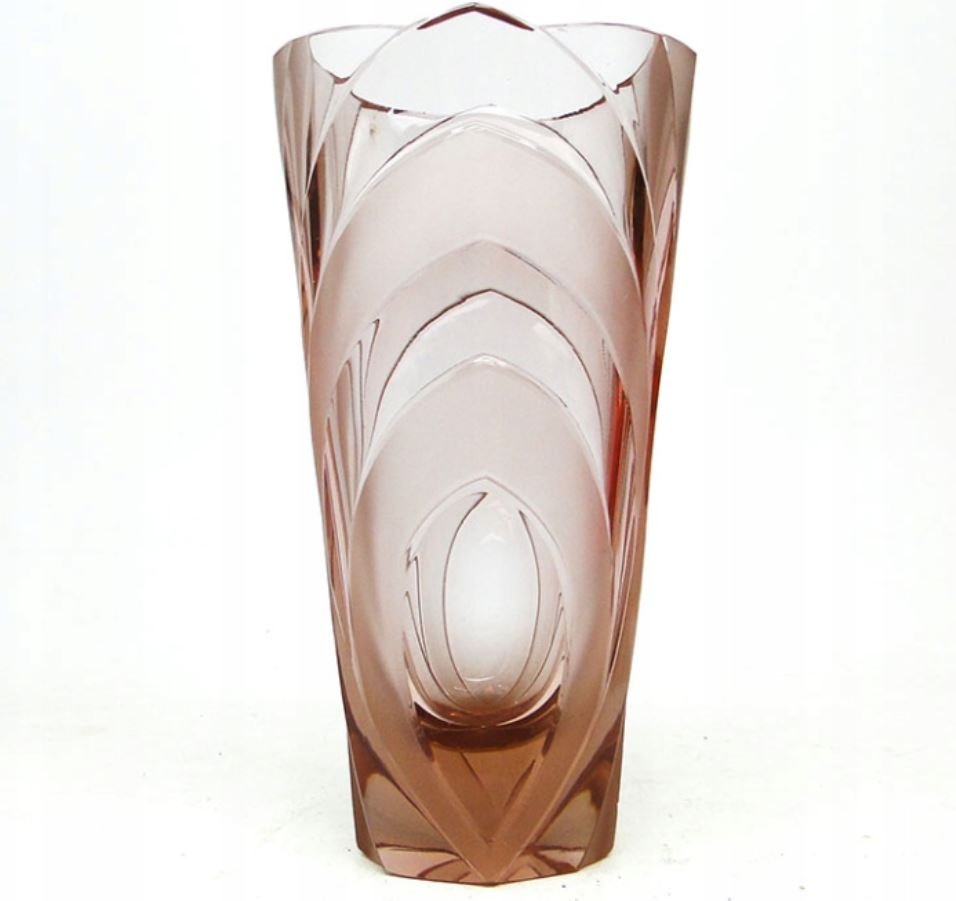 Art Deco Vase from Moser, Czechoslovakia, 1930s for sale at Pamono