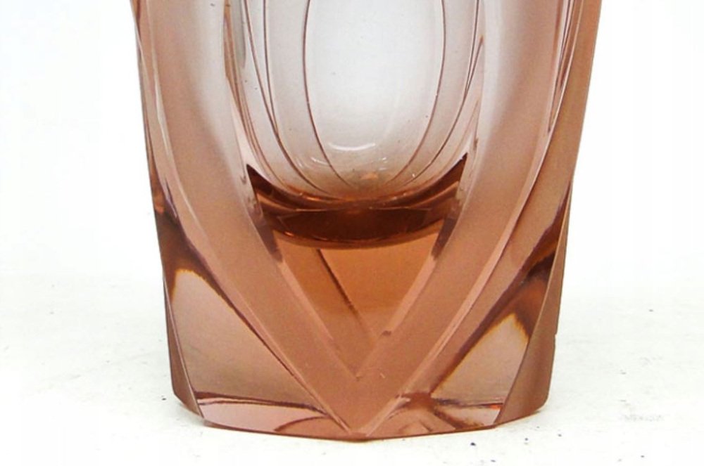 Vase Art Déco de Moser, Tchécoslovaquie, 1930s en vente sur Pamono