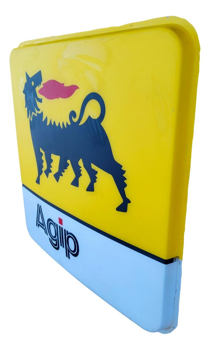 Vintage Sign by Luigi Broggini Giuseppe Guzzi, 1970s for sale at Pamono