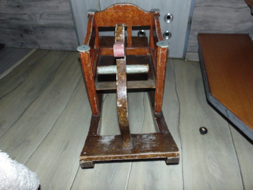 Art Deco Wooden Duck, Rocker, 1920s for sale at Pamono