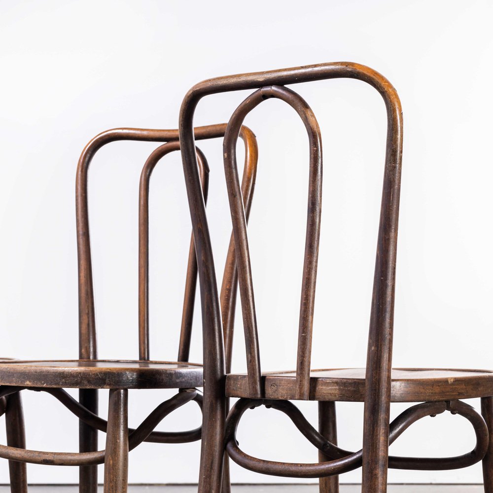 French Bentwood Dining Chairs from Fischel, 1930s, Set of 3 for sale at ...
