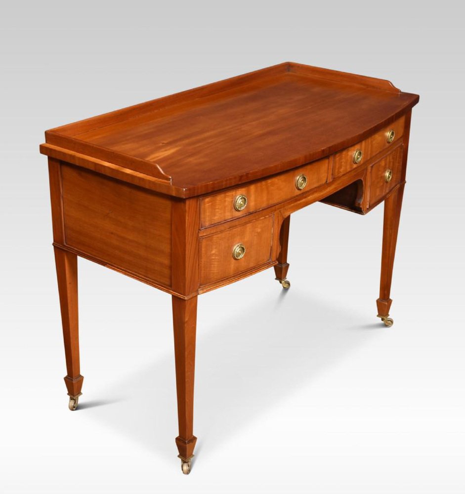 Mahogany Writing Table, 1890s for sale at Pamono