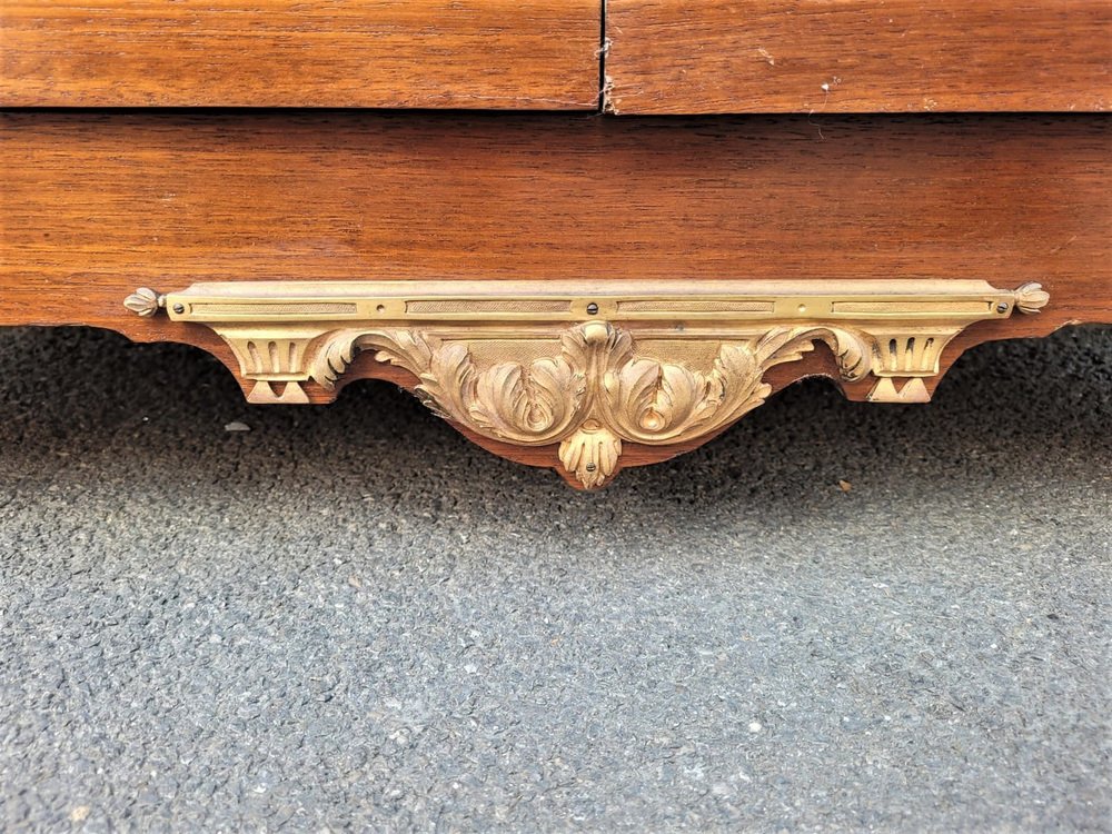 Grand Secretary with Flap in Marquetry, Late 19th Century for sale at ...