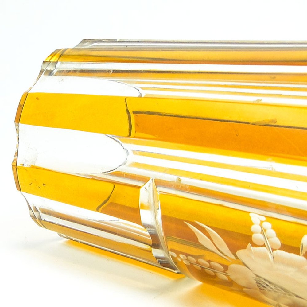 Art Deco Polish Glassworks from Julia Glassworks, 1970s for sale at Pamono