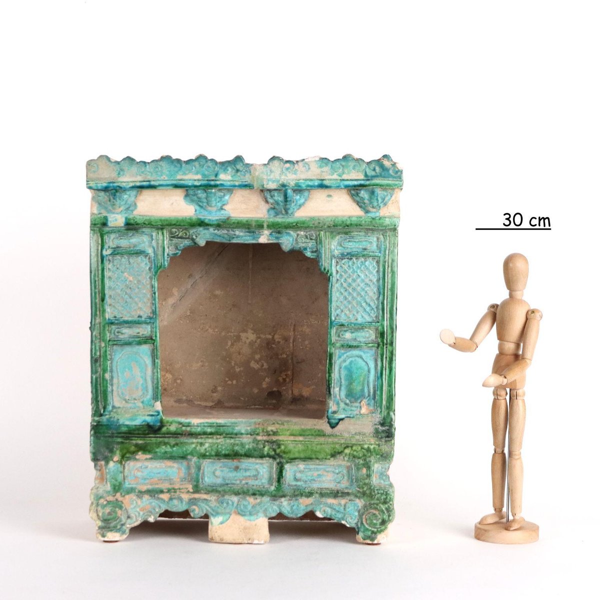 Chinese Green Temple Model for sale at Pamono