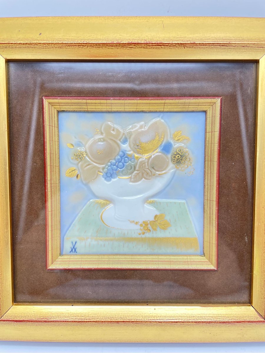 Meissen Picture Plate in Porcelain for sale at Pamono