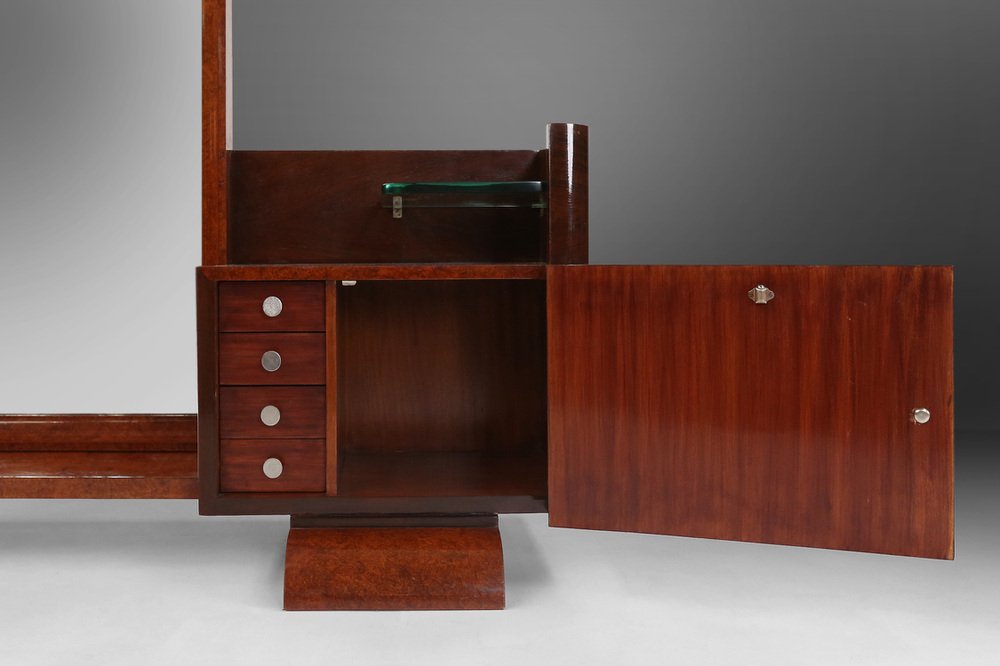 Art Deco Dressing Mirror by De Coene, Belgium, 1930s for sale at Pamono