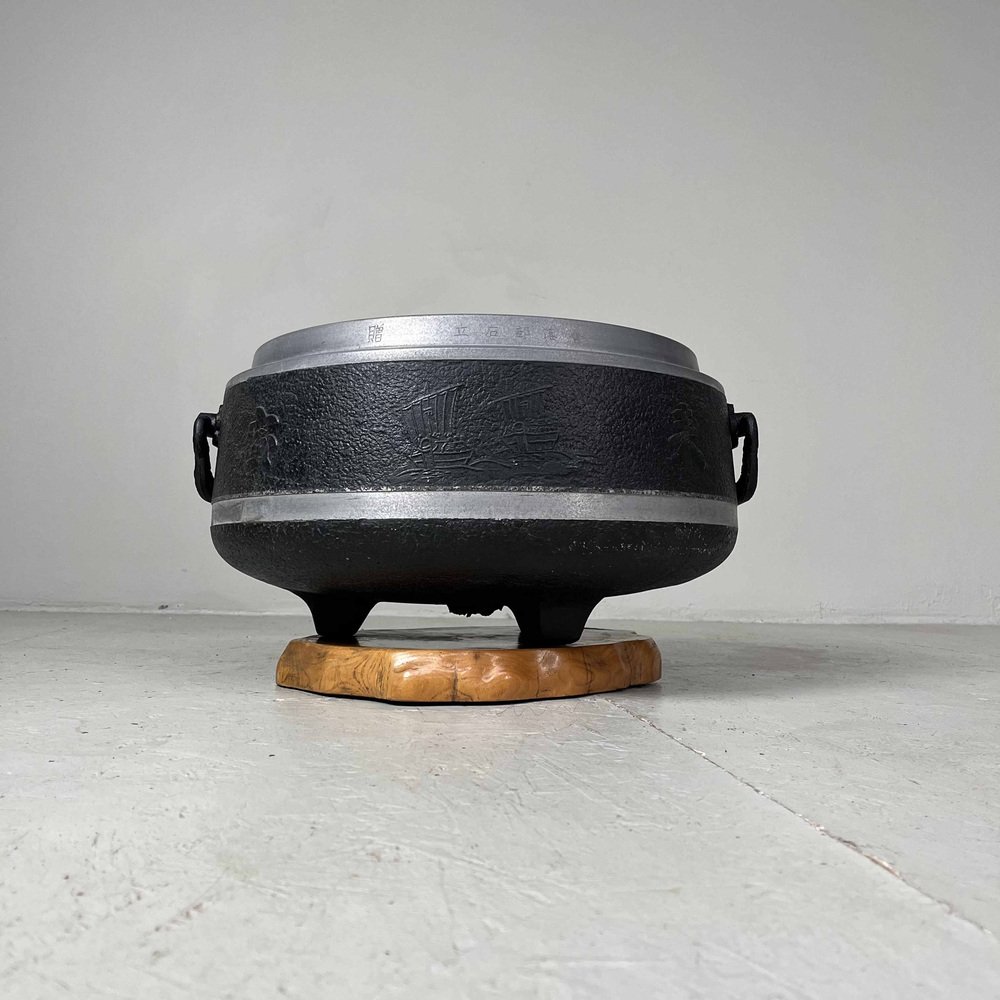 Vintage Japanese Metal Firepot, 1970s for sale at Pamono