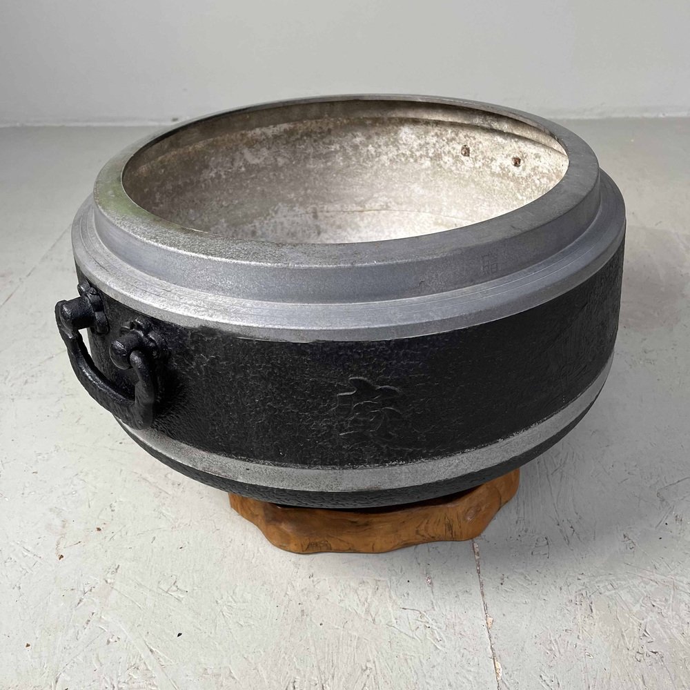 Vintage Japanese Metal Firepot, 1970s for sale at Pamono