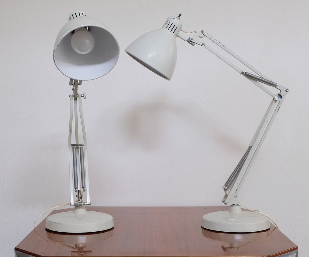 Vintage Table Lamps from Luxo, Set of 2 for sale at Pamono