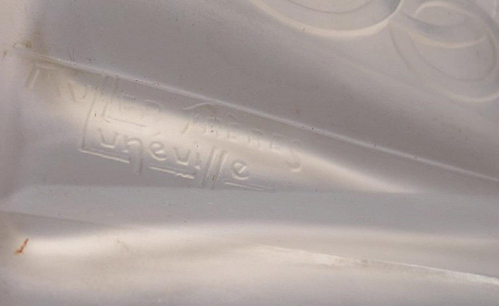 Large Art Deco Ceiling Light with Foliage by Muller Frères, Luneville ...